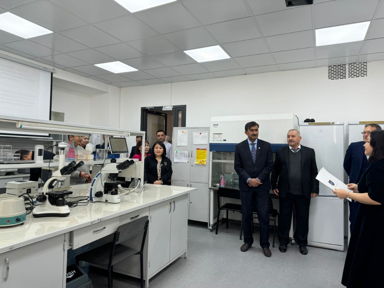 Opening of the Kazakh-German-Chinese International Research Laboratory ...
