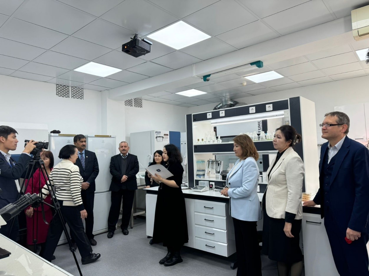 Opening of the Kazakh-German-Chinese International Research Laboratory ...