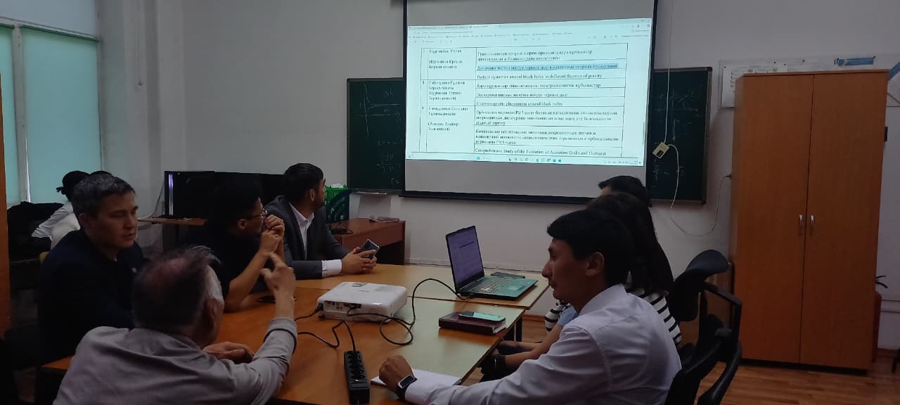 Scientific Seminar on the Approval of Doctoral Dissertation Topics. SDG ...