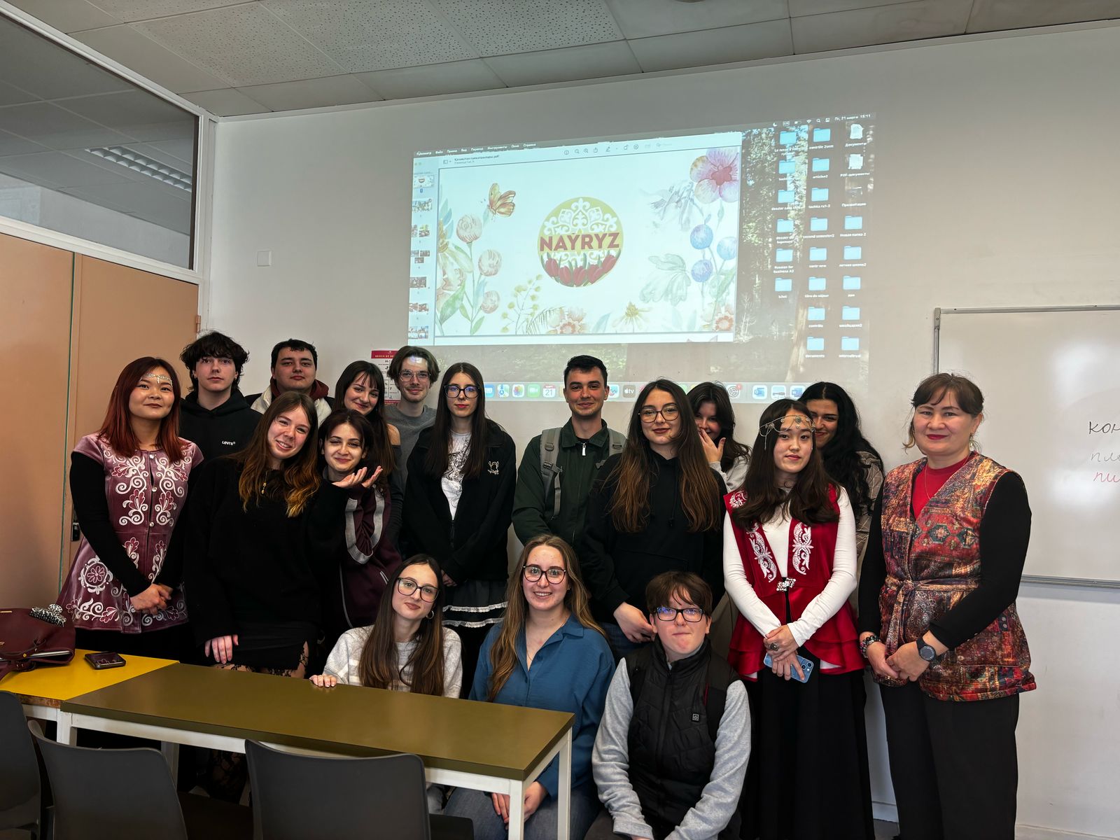 Nauryz Celebrated at the University of Poitiers, FranceFarabi University