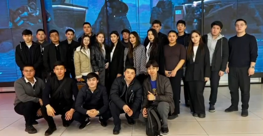 Students Attended a Film ScreeningFarabi University