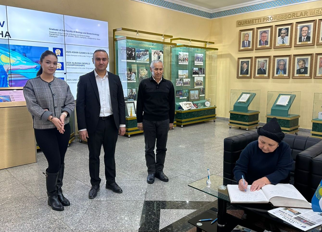 Faculty Members of Tashkent State Medical University Visited Al-Farabi KazNUFarabi University